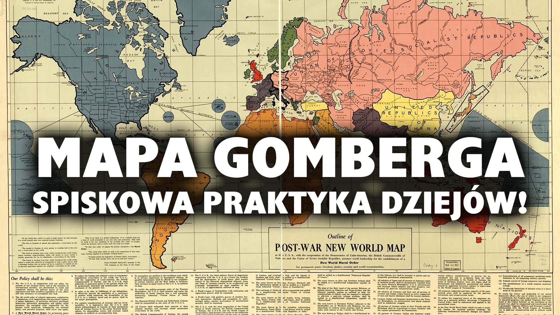 MAPA GOMBERGA - SPISKOWA PRAKTYKA DZIEJÓW! - BanBye