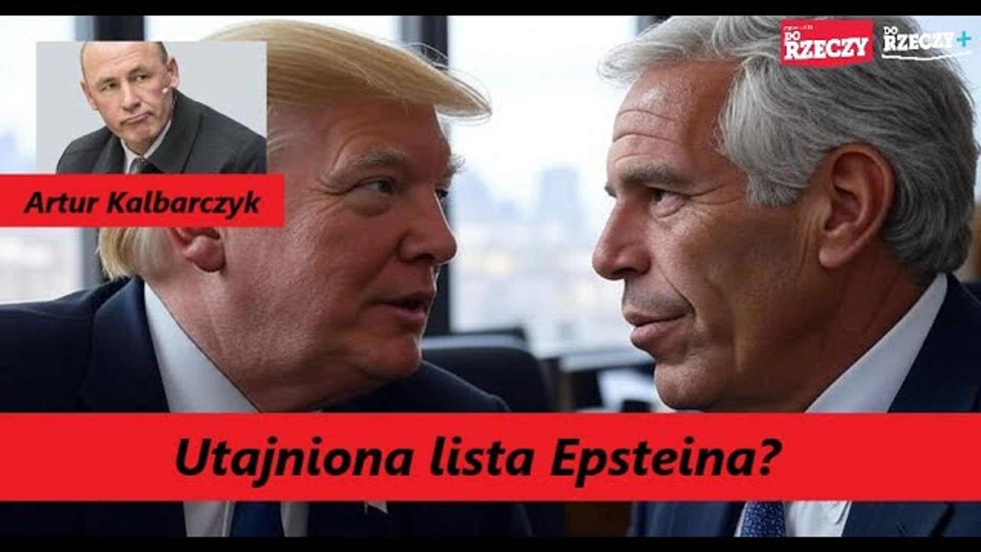 Utajniona lista Epsteina? Trump zakładnikiem Mossadu i Izraela? A ...