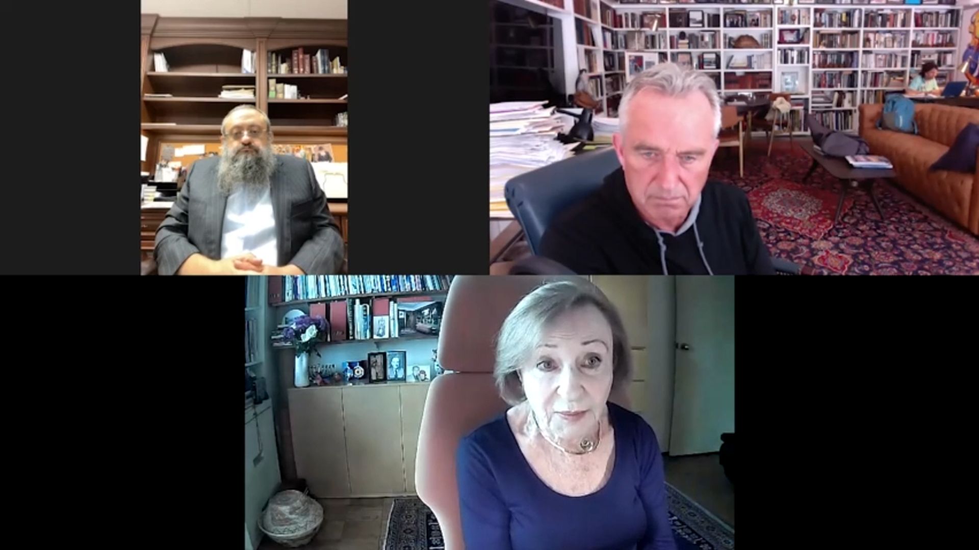 Dr. Zev Zelenko + Vera Sharav. Gospodarz: Robert F. Kennedy, Jr. - BanBye